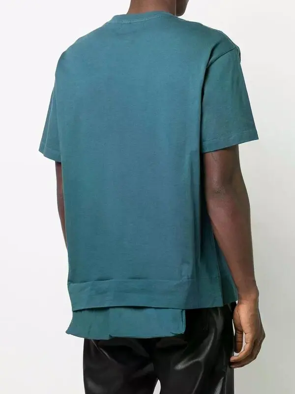 AMBUSH Waist Pocket Logo-print T-shirt - Blue
