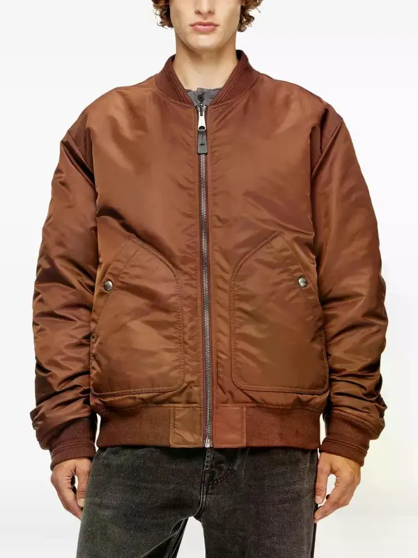 DIESEL® J-held Bomber Jacket - Brown