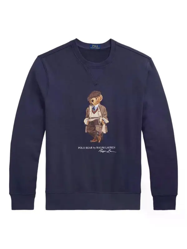 Polo Ralph Lauren Polo Bear-print Sweatshirt - Blue