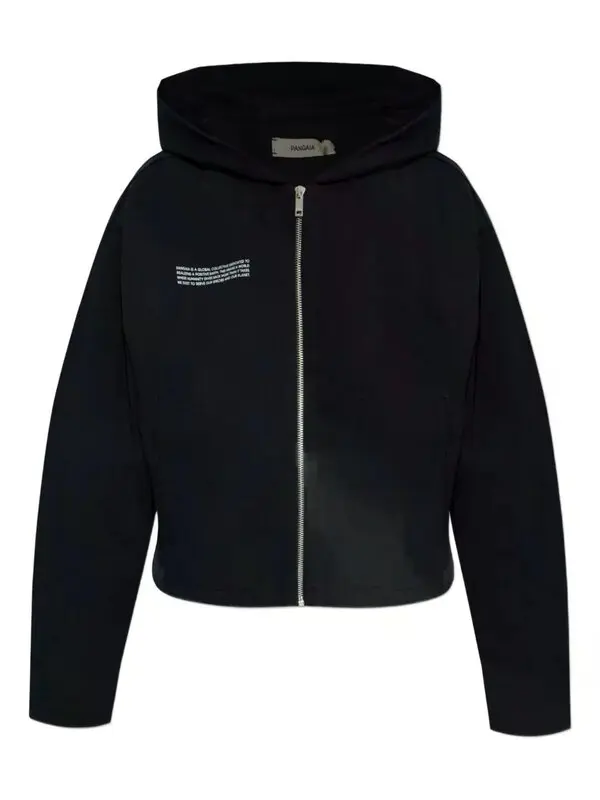 PANGAIA Classic Zip-up Hoodie - Black