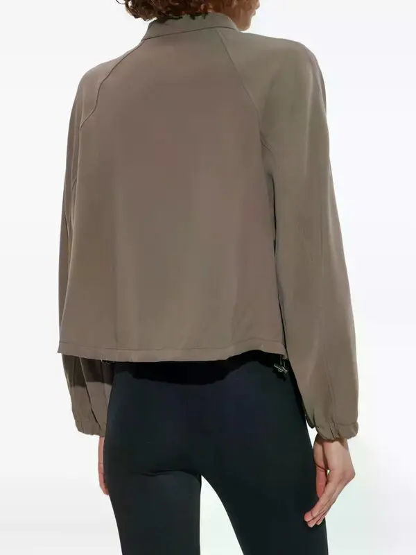 Emporio Armani Embroidered Logo Bomber Jacket