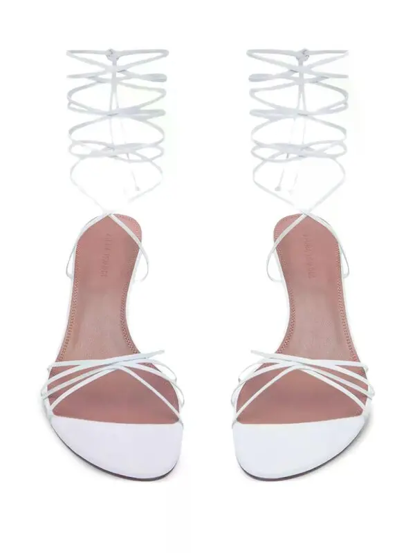 Amina Muaddi 60mm Lori Strap Sandals