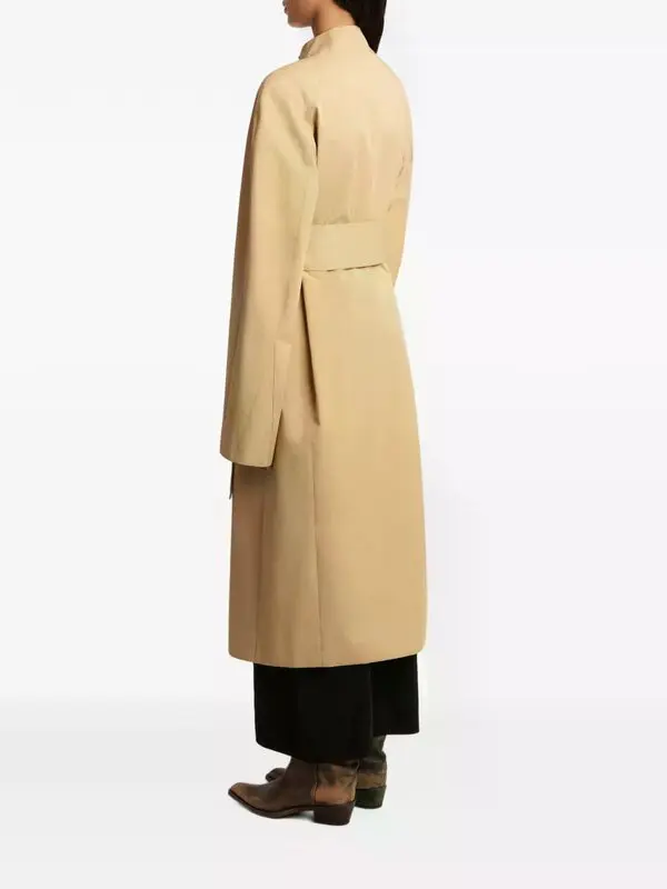 Khaite Belted Raglan-sleeve Coat
