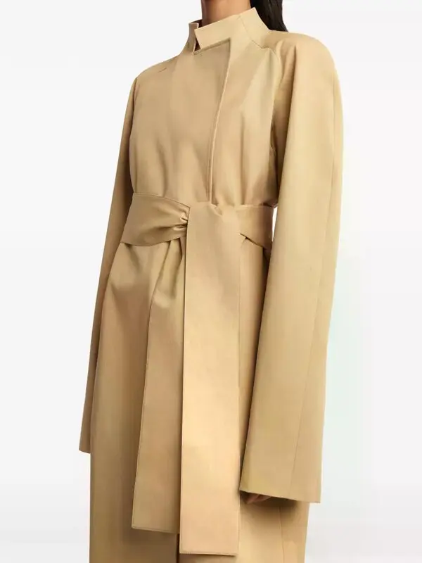 Khaite Belted Raglan-sleeve Coat
