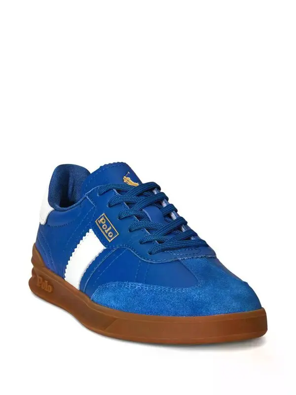 Polo Ralph Lauren Heritage Era Suede Leather Sneakers - Blue