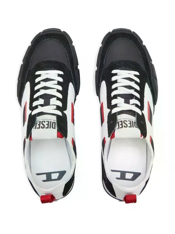DIESEL® Pagoda Panelled Lace Up Sneakers