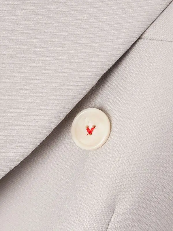 Victoria Beckham Double-breasted Twill Blazer