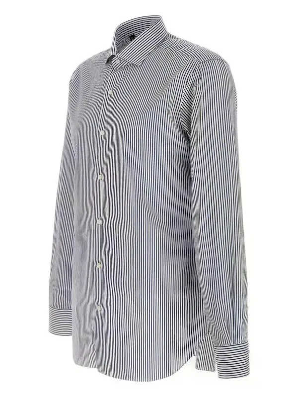 BARBA NAPOLI Cotton Shirt - White