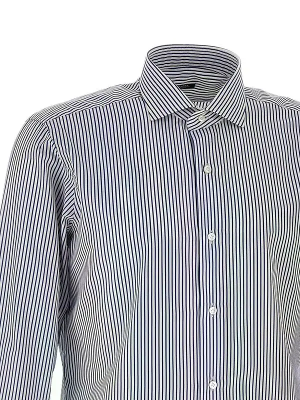 BARBA NAPOLI Cotton Shirt - White