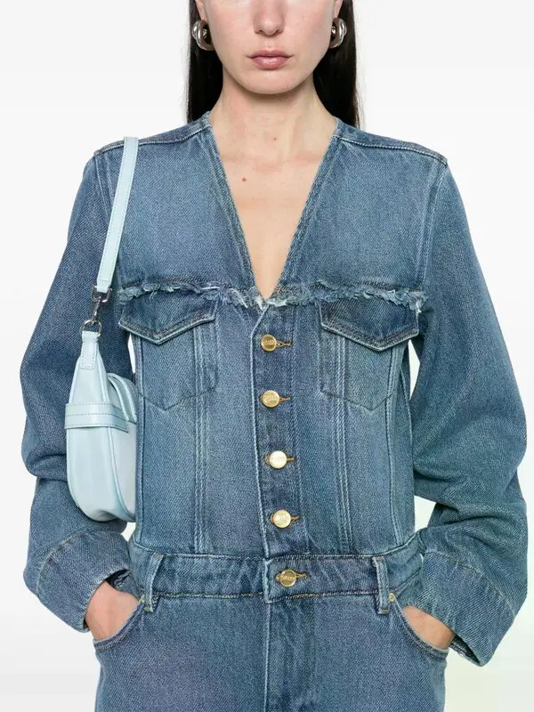 GANNI Denim Jumpsuit