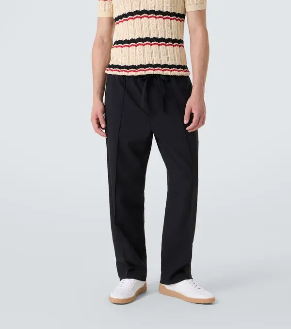 Valentino Garavani Virgin Wool Straight Leg Pants