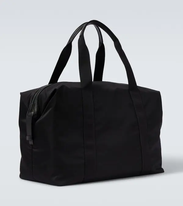 Prada Re-nylon Leather Trimmed Duffel Bag