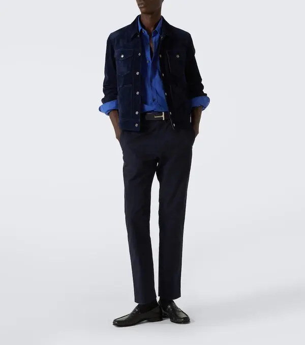 TOM FORD Goat Leather Penny Loafers