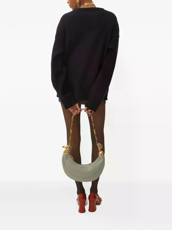 Chloé Crew Neck Long Sleeve Sweater - Blue