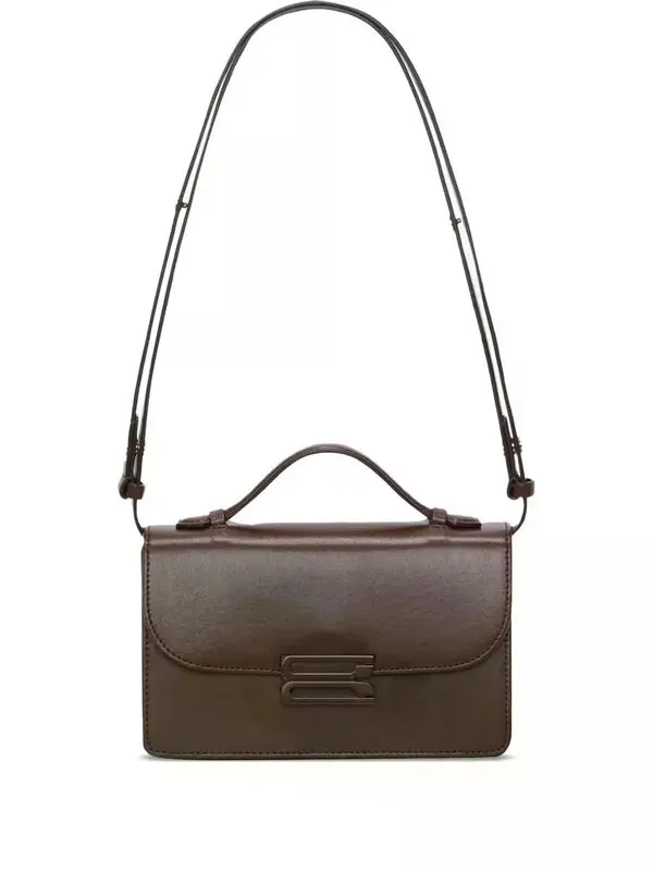Victoria Beckham Mini Dorian Shoulder Bag - Brown
