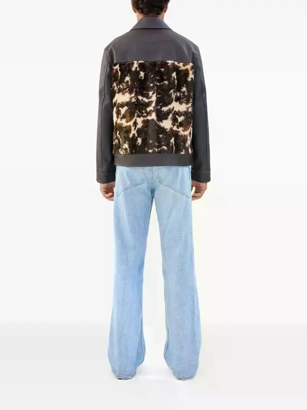 UNREAL FUR Paneled Jacket - Grey