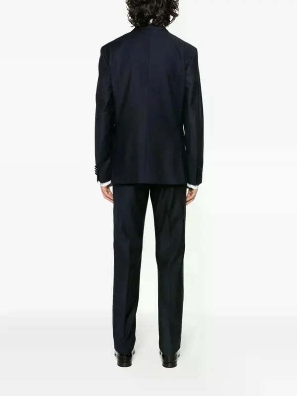 Boglioli Interlock-twill Virgin-wool Suit