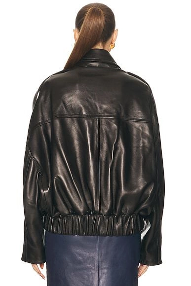 Khaite Owey Leather Jacket
