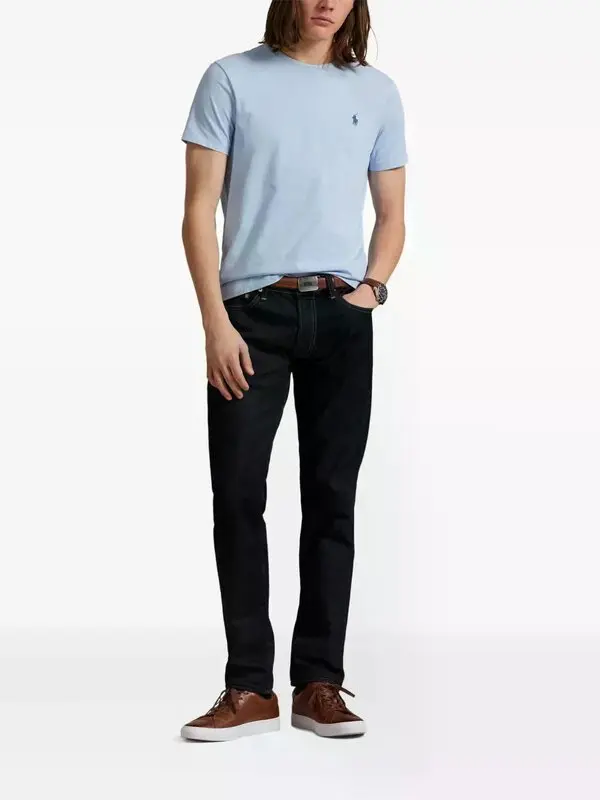 Polo Ralph Lauren Logo-embroidered T-shirt - Blue