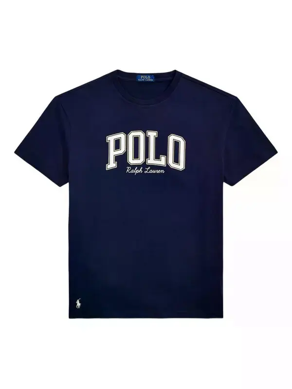 Polo Ralph Lauren Lauren Logo-printed Crew-neck T-shirt - Blue