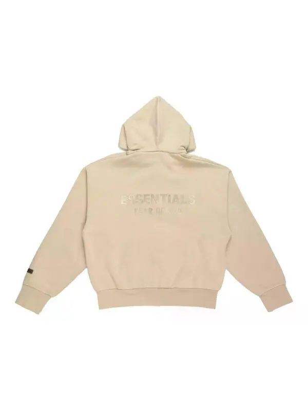 Fear Of God Zip-up Fleece Hoodie - Neutrals
