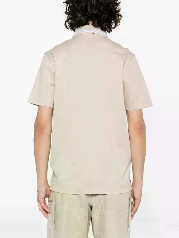 Paul & Shark Logo-patch Piqué Polo Shirt