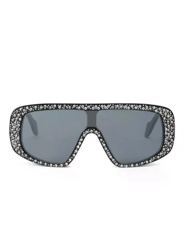 Pinko Stoned Mask Sunglasses - Black