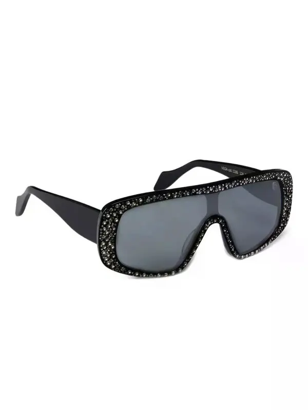 Pinko Stoned Mask Sunglasses - Black
