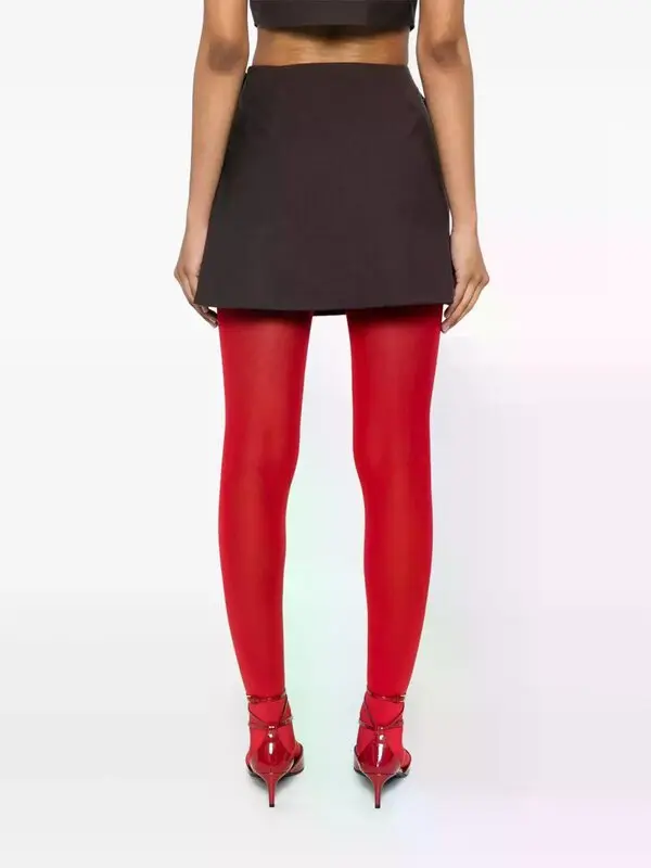 Viktor & Rolf Bow Bouquet Mini Skirt - Brown