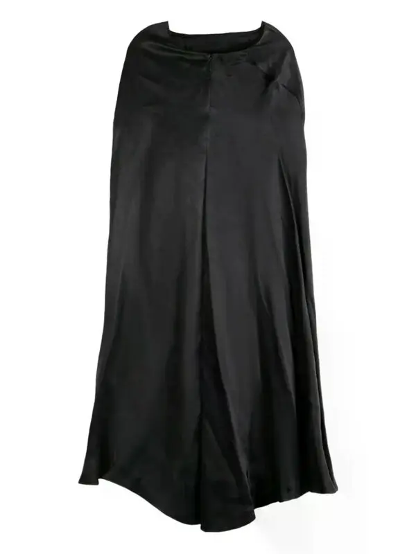 THE ROW Luce Asymmetric Skirt - Black