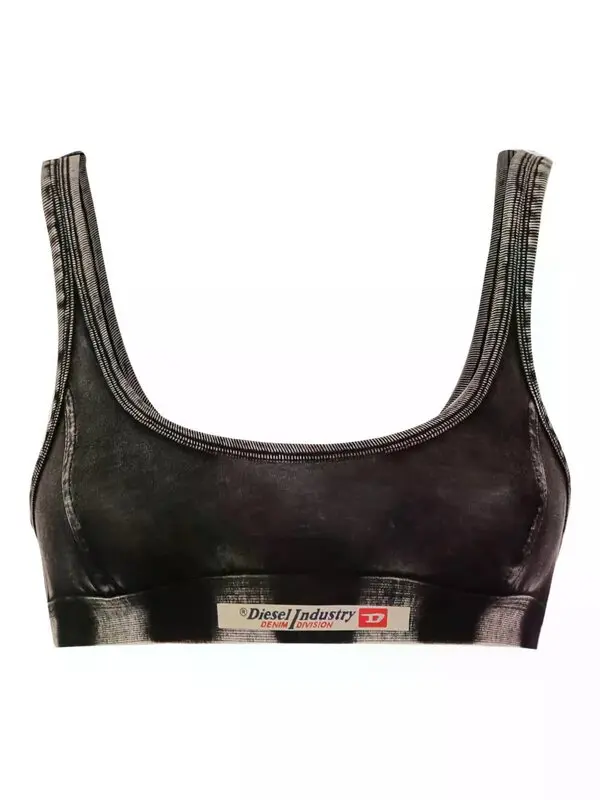 DIESEL® Denim-effect Bra