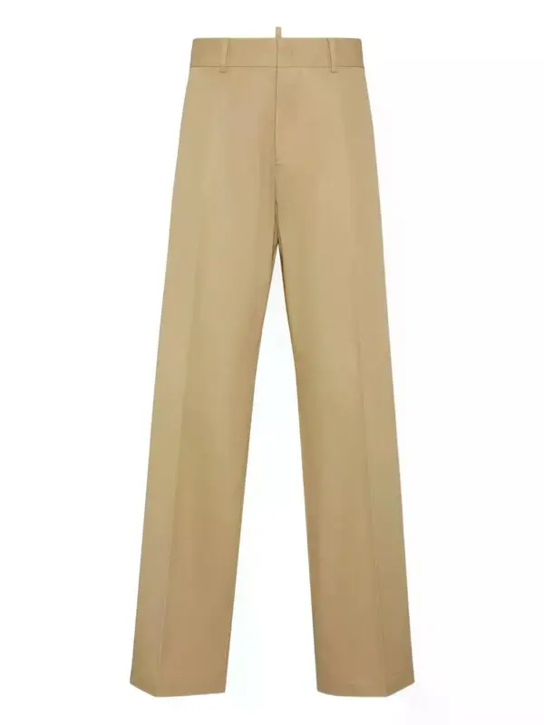 Dsquared2 Pressed-crease Trousers - Neutrals