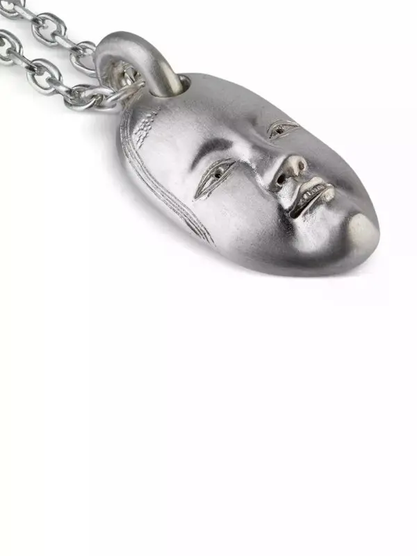 PARTS OF FOUR X Dualflow Mask Pendant Chain Necklace