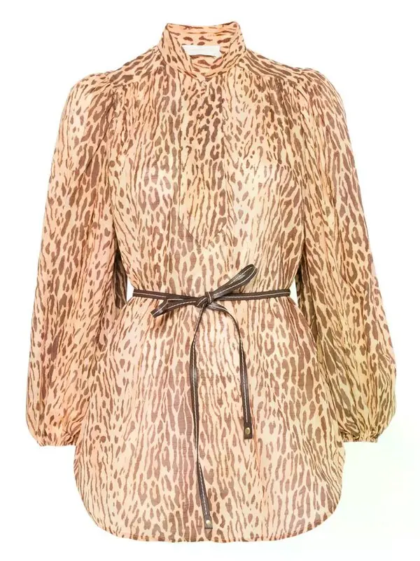 Zimmermann Cascadian Blouse - Neutrals