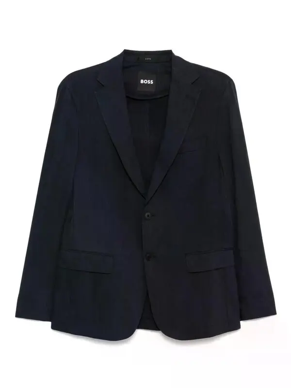BOSS Single-breasted Blazer - Blue