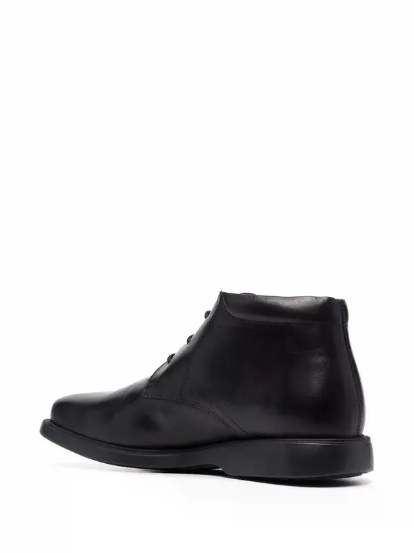 Geox Leather Lace-up Ankle Boots