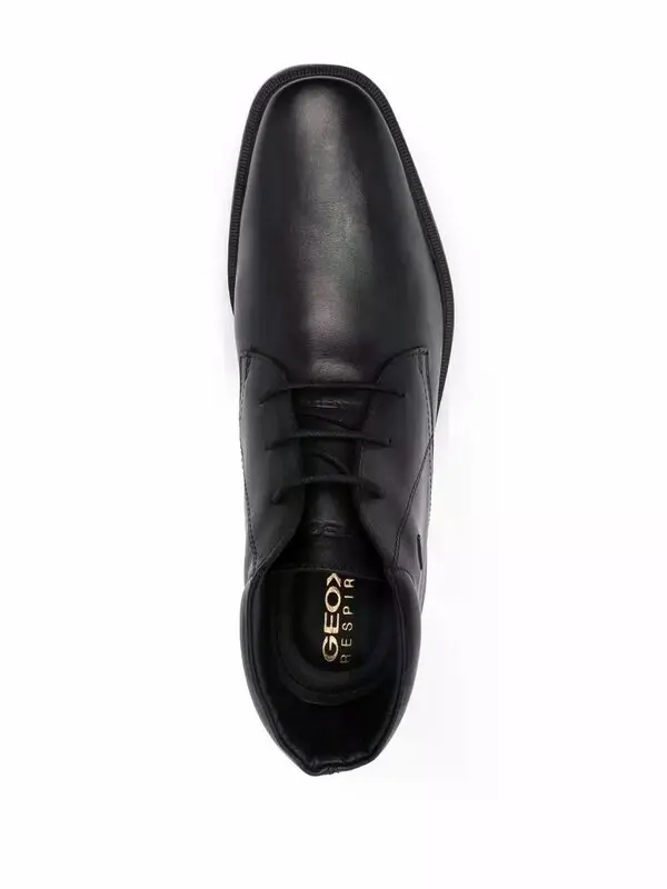 Geox Leather Lace-up Ankle Boots