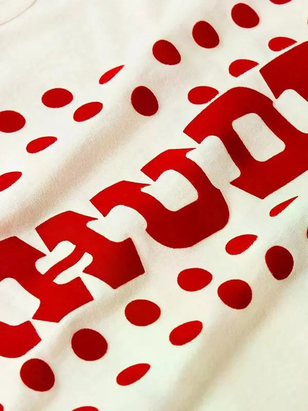 Rhude Flocked Burnout T-shirt