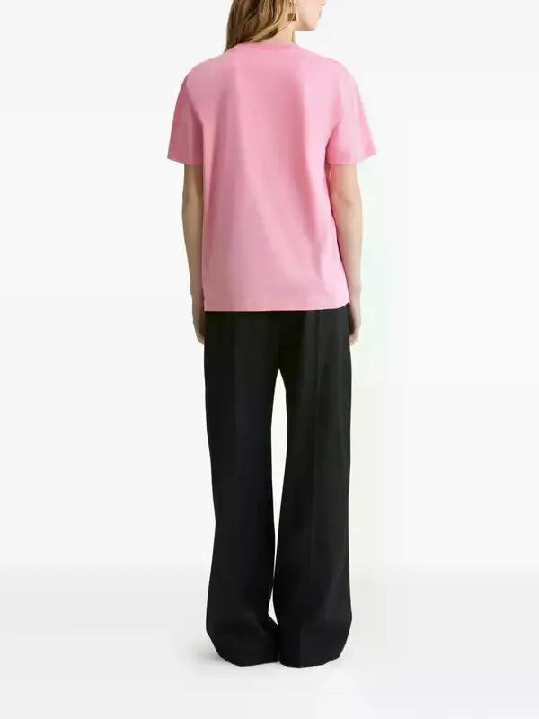 PATOU Logo-print T-shirt - Pink