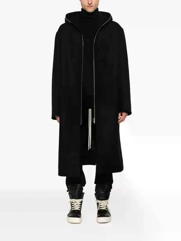 Rick Owens Hooded Raincoat