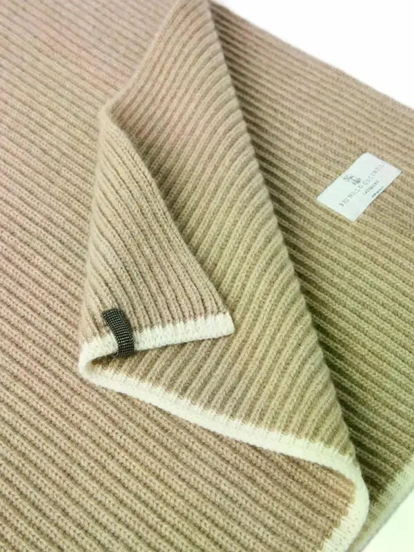 Brunello Cucinelli Ribbed Scarf