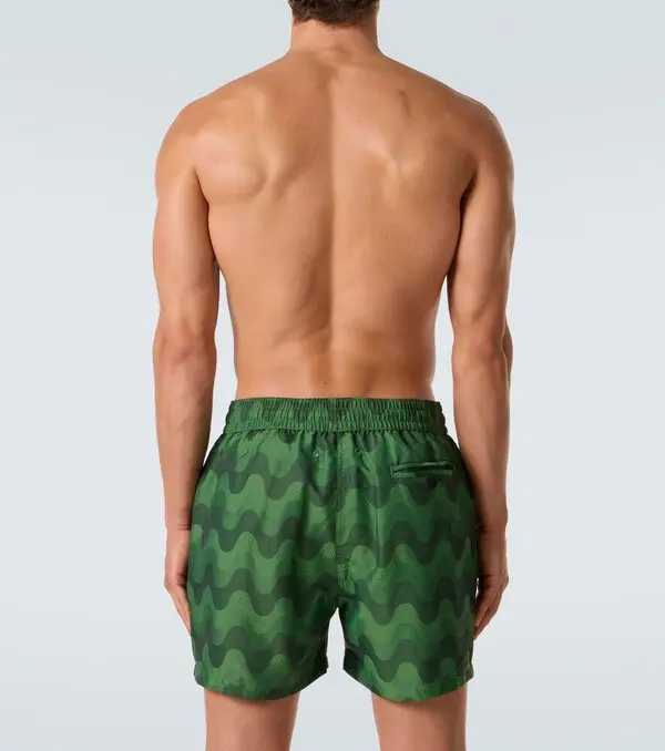 Frescobol Carioca Rio Printed Swim Trunks