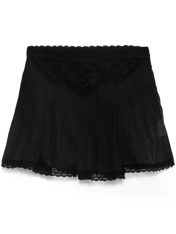 MARANT ETOILE Goldie Mini Skirt - Black