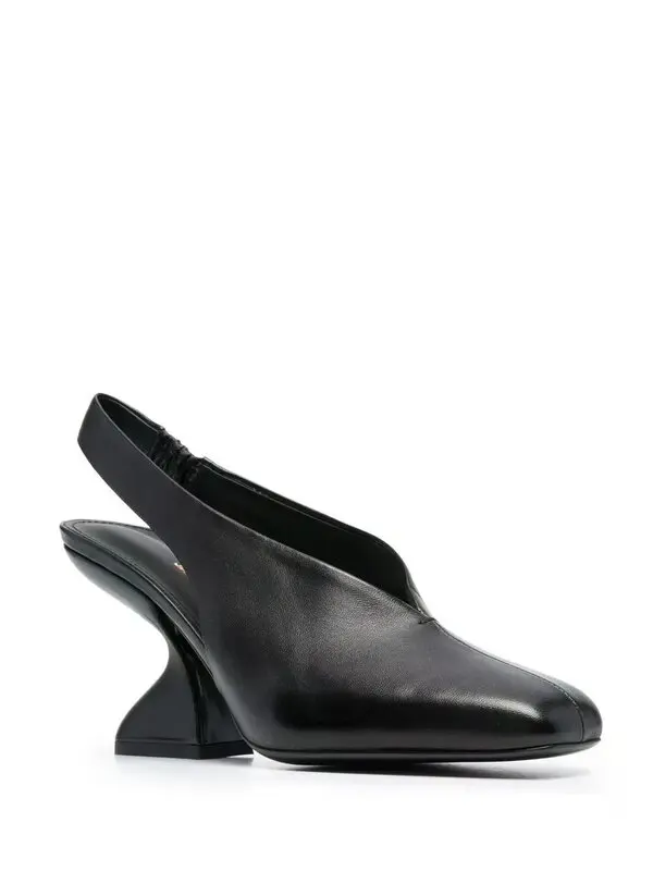 FERRAGAMO F-heel Slingback Pumps