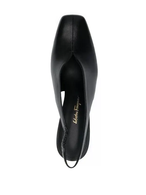 FERRAGAMO F-heel Slingback Pumps