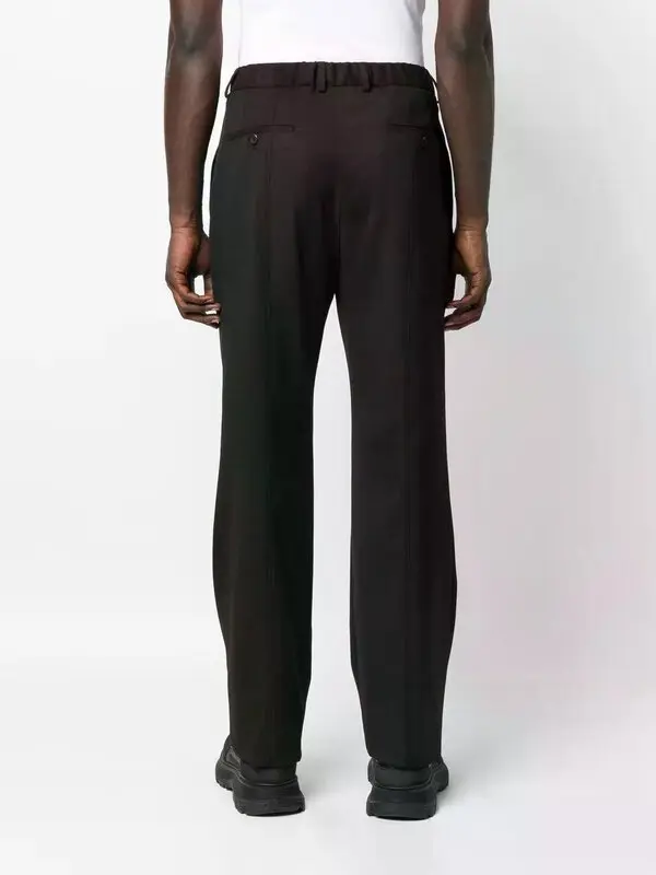 FERRAGAMO Straight-leg Belted Trousers
