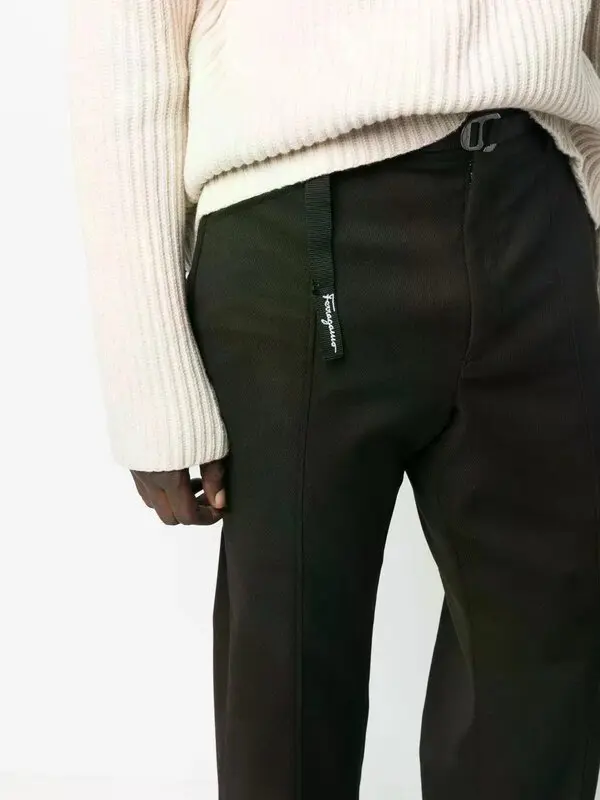 FERRAGAMO Straight-leg Belted Trousers