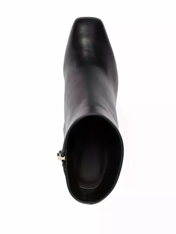 FERRAGAMO Sculptural Heel Ankle Boots