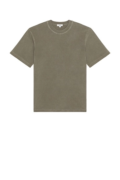 AGOLDE Asha Mock Neck Tee - Flint