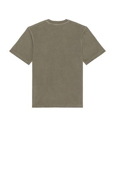 AGOLDE Asha Mock Neck Tee - Flint